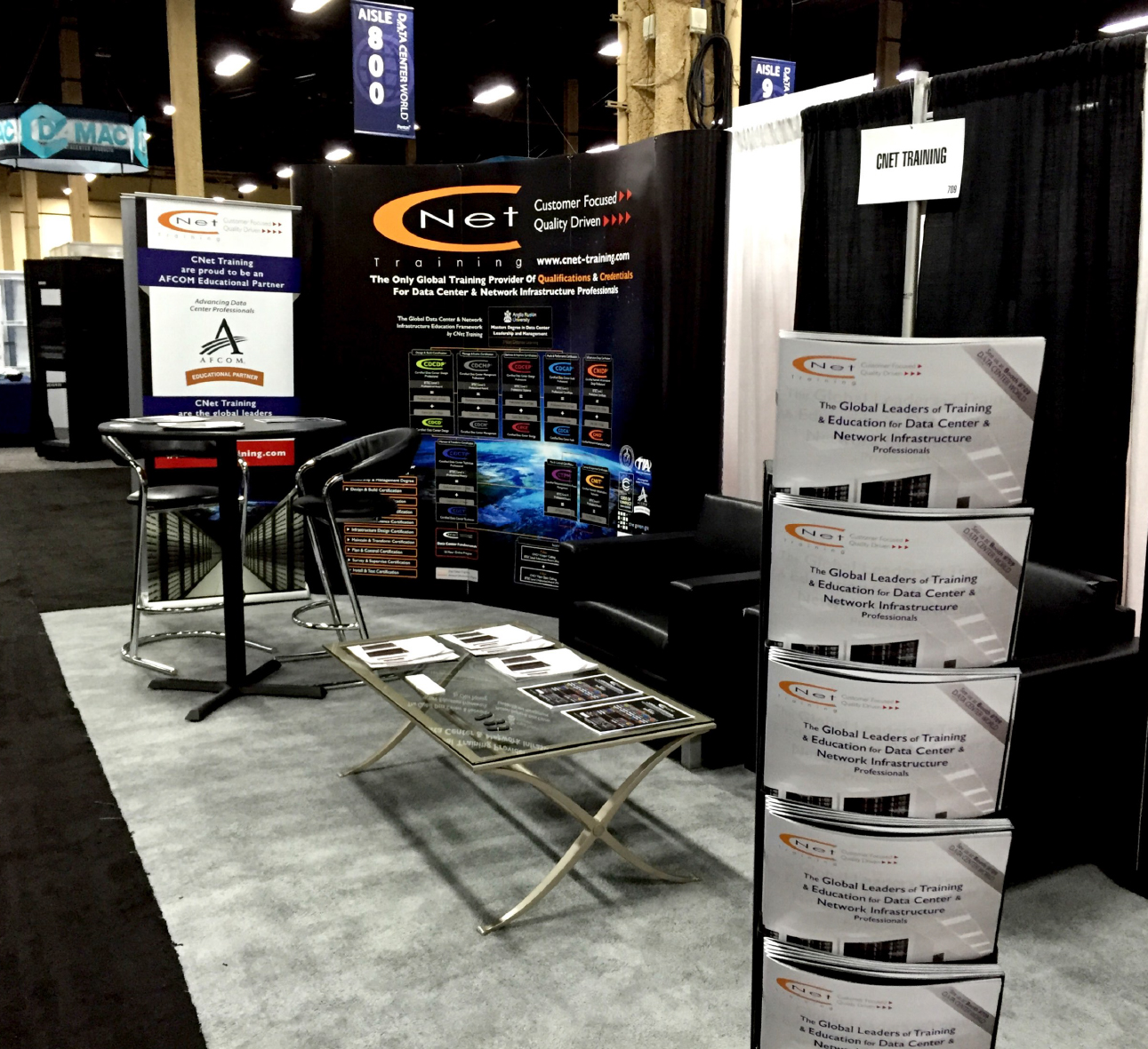 It’s Busy, Busy, Busy at our Booth at Data Center World | CNet Training ...