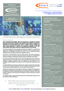 Certified-Data-Centre-Management-Professional-CDCMP | CNet Training