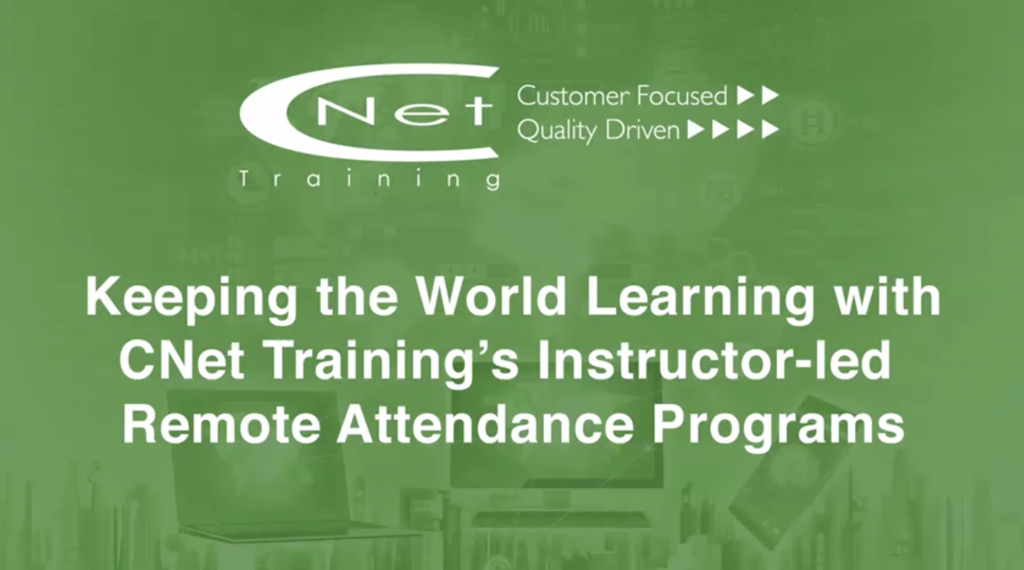 RemoteLearningVideo | CNet Training