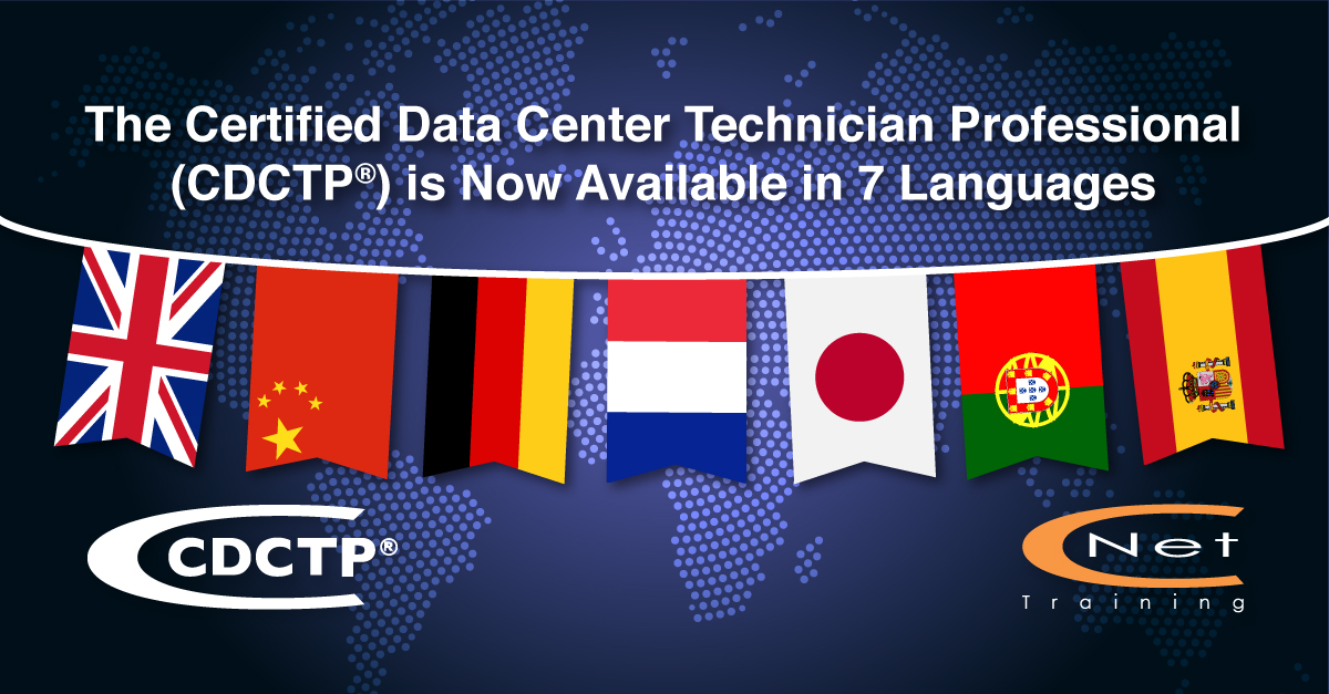 The Certified Data Center Technician Professional Is Available In 7 ...