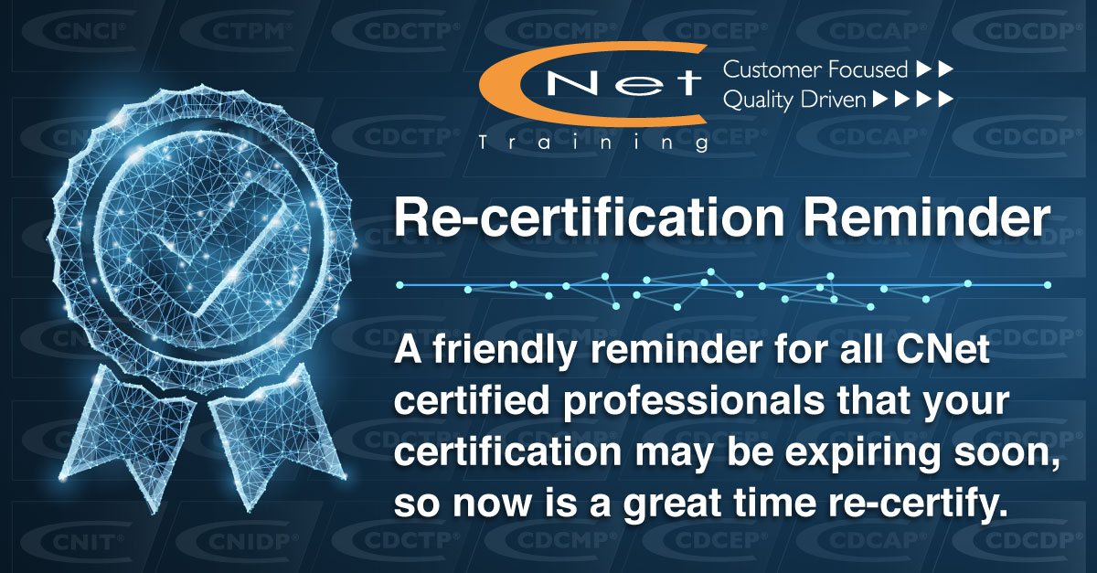 Now Is a Good Time to Check if You Need to Re-Certify This Year… | CNet ...