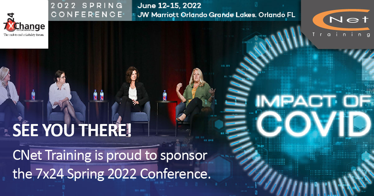 CNet Training is proud to sponsor the 7×24 Spring Conference | CNet ...