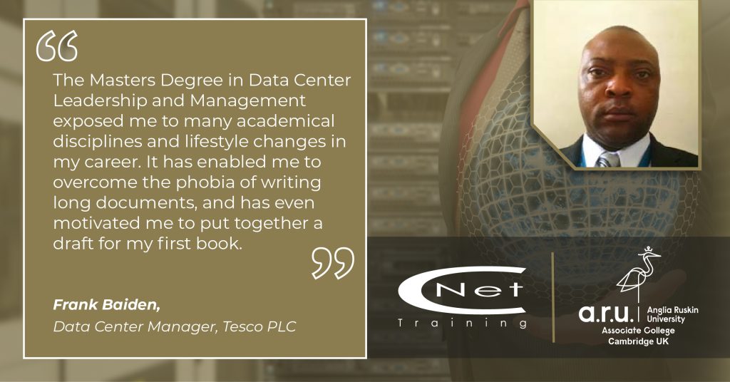 Masters Degree Frank Baiden-US-social | CNet Training