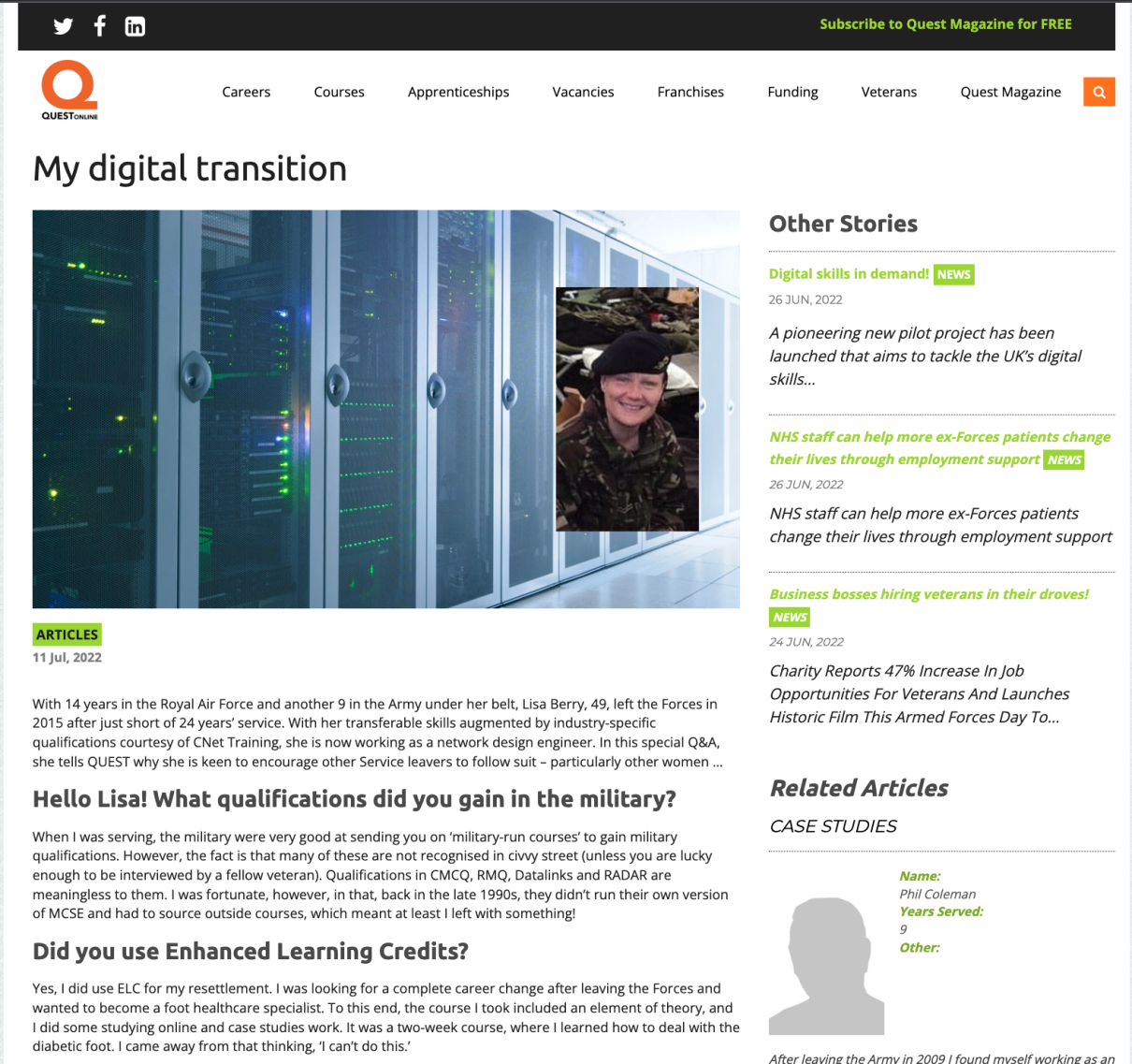 My Digital Transformation | CNet Training