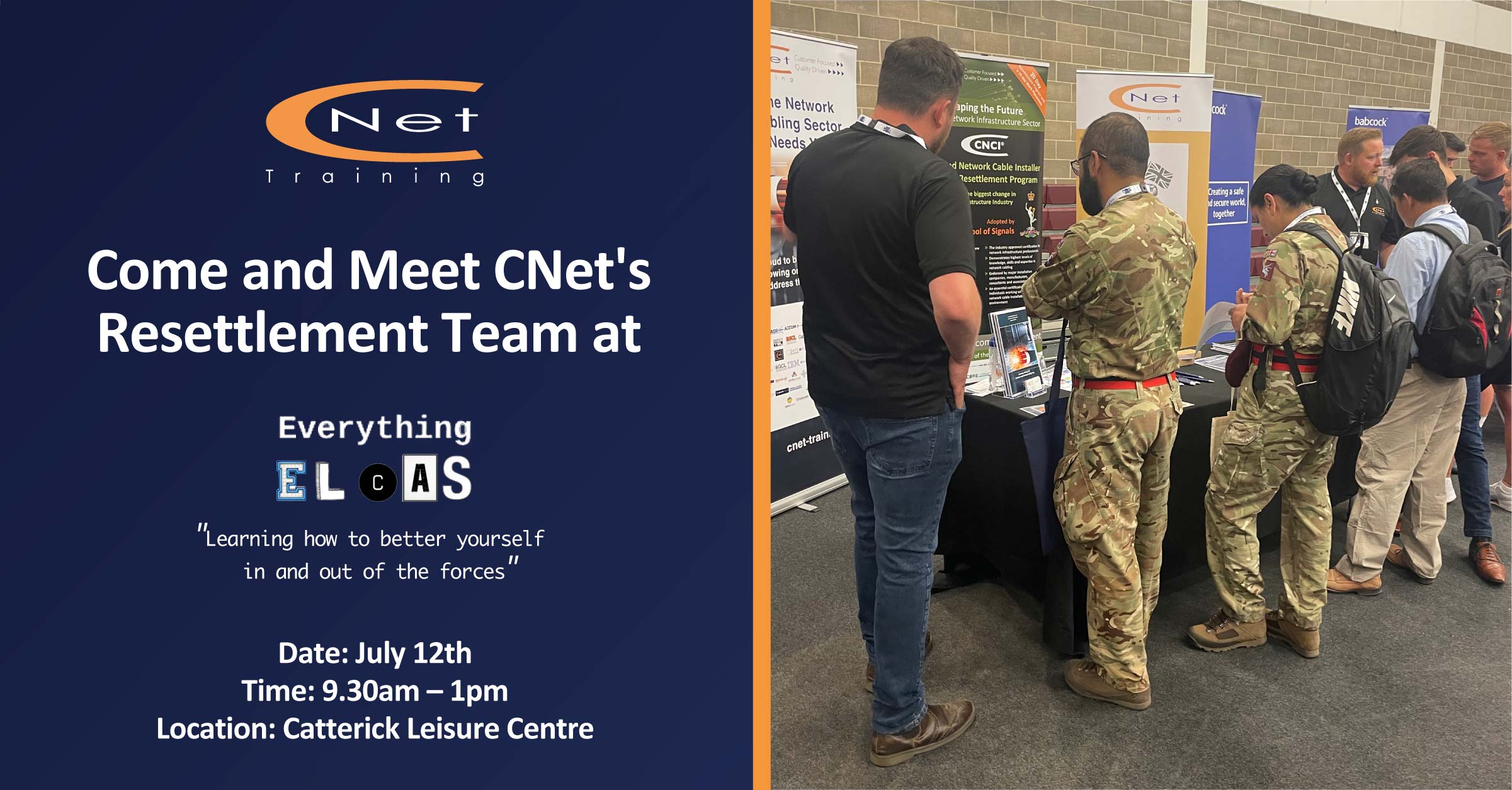 Meet CNet’s Resettlement Team at Everything ELCAS | CNet Training