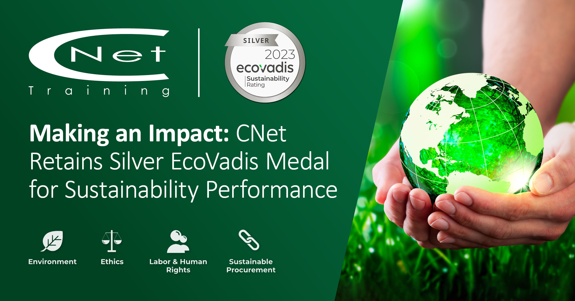 CNet Retains Silver EcoVadis Status Recognising Sustainability ...