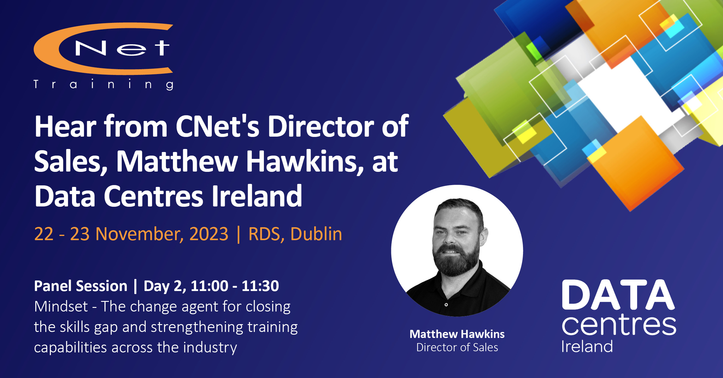 Looking Ahead to Data Centres Ireland | CNet Training