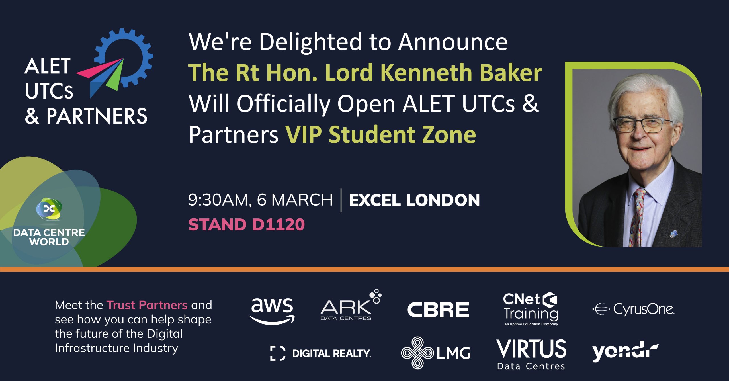 Lord Baker to Officially Open VIP Student Zone at Data Centre World ...